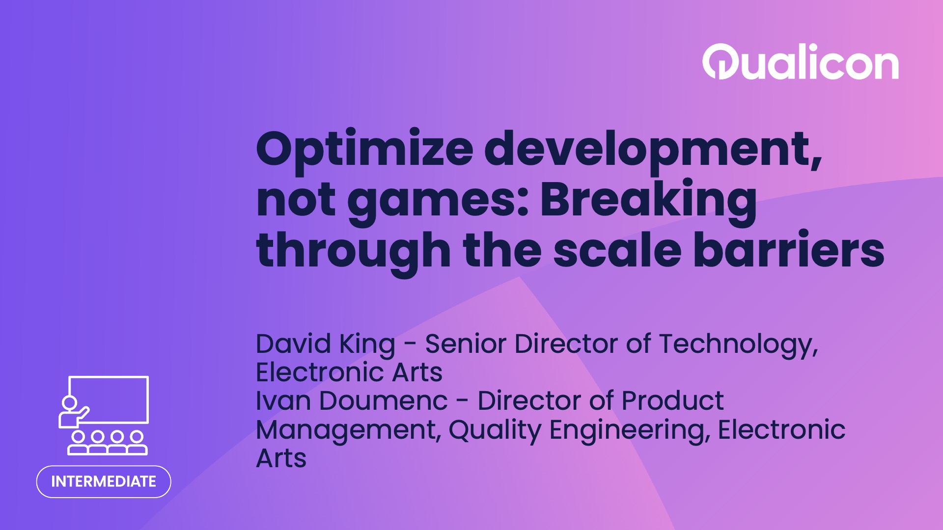 Optimize development, not games: Breaking through the scale barriers ...